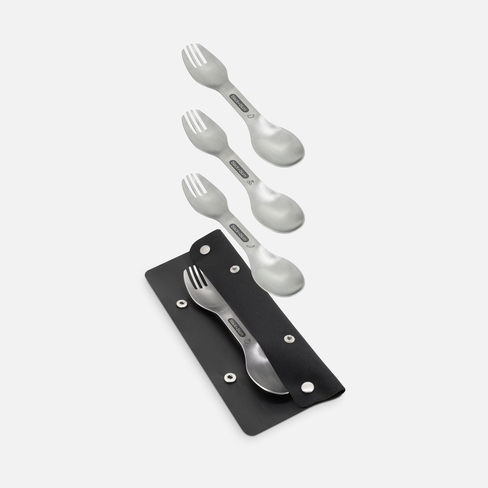 Stainless Steel Spork Set | Reusable, Dishwasher Safe, Lightweight ...
