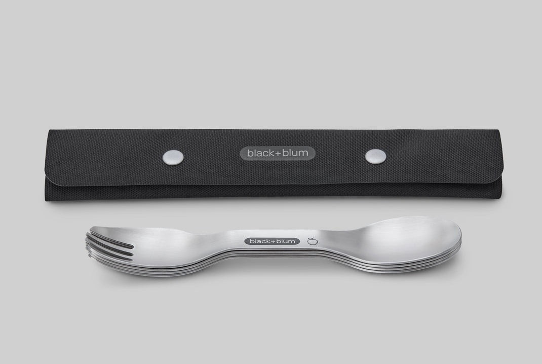 Stainless Steel Spork Set | Reusable, Dishwasher Safe, Lightweight ...